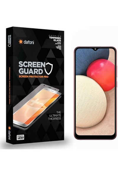 Dafoni Samsung Galaxy A02S Tempered Glass Premium Cam Ekran Koruyucu Dafoni Samsung Galaxy A02S Tempered Glass Premium Cam Ekran Koruyucu