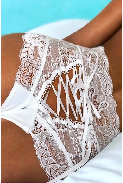 Sistina K1000 Beyaz Dantel Külot Beyaz Renk L/xl Beden Sistina K1000 Beyaz Dantel Külot Beyaz Renk L/xl Beden