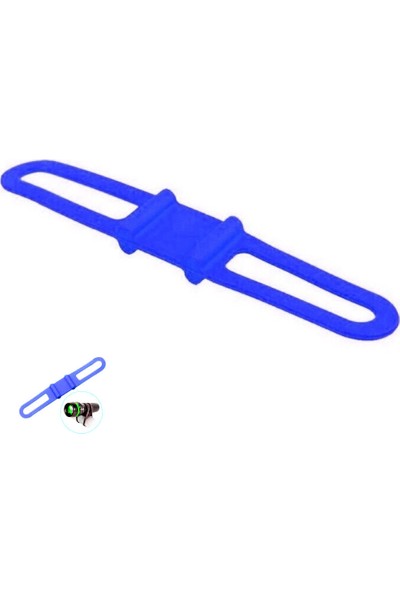 Uysal Bisiklet Silikon Far Tutucu (Mavi)'uysal Bisiklet' Uysal Bisiklet Silikon Far Tutucu (Mavi)'uysal Bisiklet'