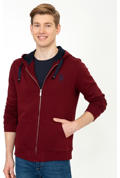 U.s. Polo Assn. Sweatshirt, 2xl, Bordo