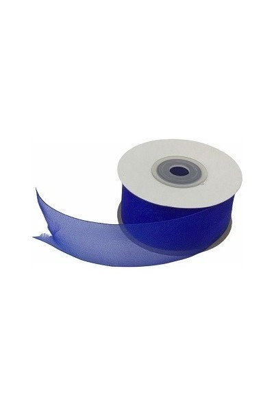 Erdal Ticaret Organze Kurdele 2 cm (25 Mt) Saks Mavi Erdal Ticaret Organze Kurdele 2 cm (25 Mt) Saks Mavi