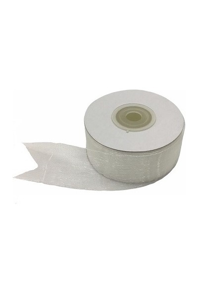 Erdal Ticaret Organze Kurdele 2 cm (25 Mt) Beyaz Erdal Ticaret Organze Kurdele 2 cm (25 Mt) Beyaz