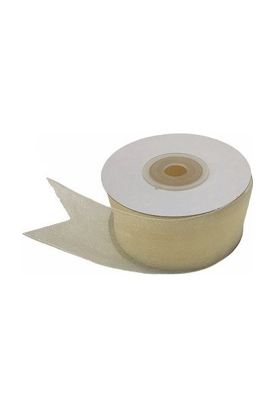 Erdal Ticaret Organze Kurdele 1 cm (25 Mt) Krem Erdal Ticaret Organze Kurdele 1 cm (25 Mt) Krem