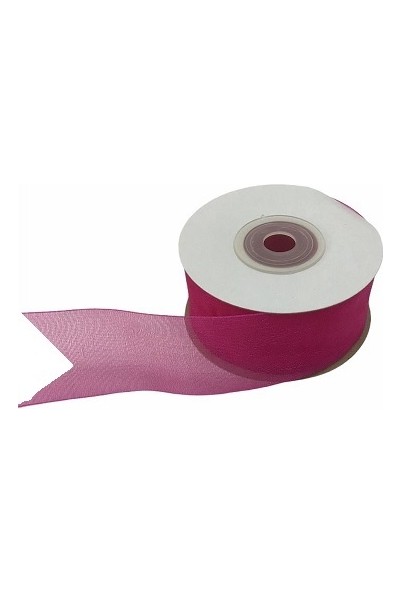 Erdal Ticaret Organze Kurdele 1 cm (25 Mt) Fuşya Erdal Ticaret Organze Kurdele 1 cm (25 Mt) Fuşya