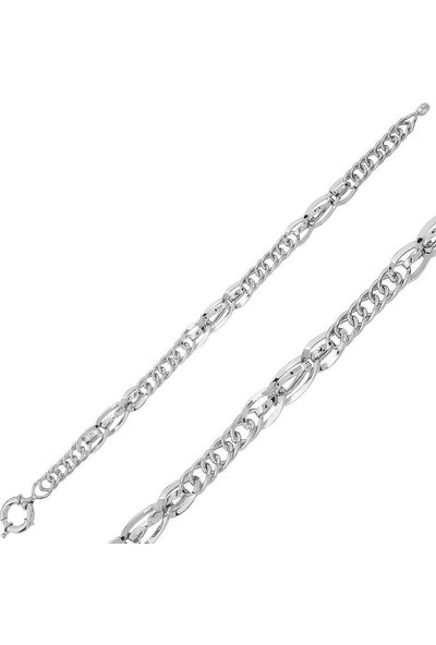 York Nevada ​gümüş Hallow Zincir Bileklik