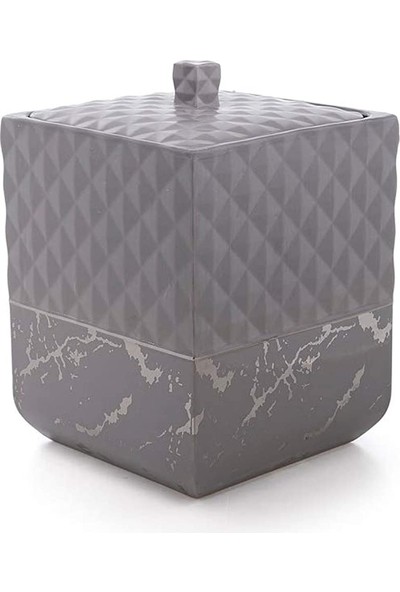 Berlin Shop Nero Gri Çöp Kovası