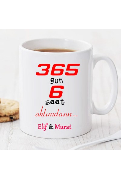 Go İthalat 365 Gün 6 Saat Kişiye Özel Kupa PI183