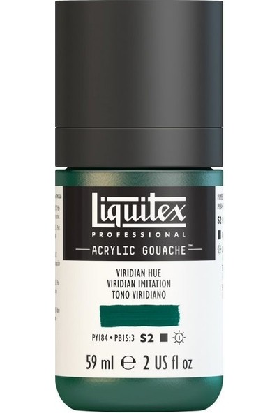 Liquitex Professional Akrilik Guaj Boya 59 ml Viridian Hue 398 S2 Liquitex Professional Akrilik Guaj Boya 59 ml Viridian Hue 398 S2