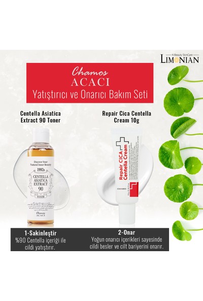Chamos Yatıştırıcı ve Onarıcı Bakım Seti Chamos Yatıştırıcı ve Onarıcı Bakım Seti