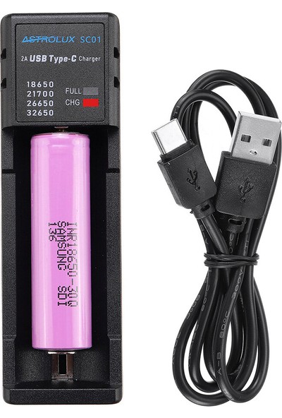 Astrolux Type-C 2A Hızlı Şarj USB Batarya Şarj Cihazı Li-Ion Pil Şarj Cihazı 18650 20700 21700 26650 Astrolux Type-C 2A Hızlı Şarj USB Batarya Şarj Cihazı Li-Ion Pil Şarj Cihazı 18650 20700 21700 26650