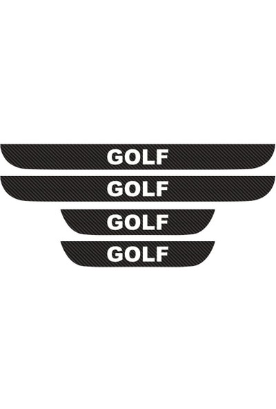 Ömr Dizayn Hediye Karbon Desenli Golf Kapı Eşiği 4 Lü Aksesuar Ömr Dizayn Hediye Karbon Desenli Golf Kapı Eşiği 4 Lü Aksesuar