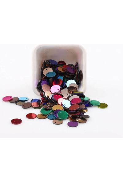 Pulsan Yuvarlak Pul 8 mm 20 Gram | Renkli