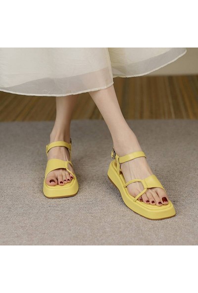 FIY Kadın Hafif Rahat Plaj Sandaletleri Trend Tasarım Günlük Sandalet (Yurt Dışından)