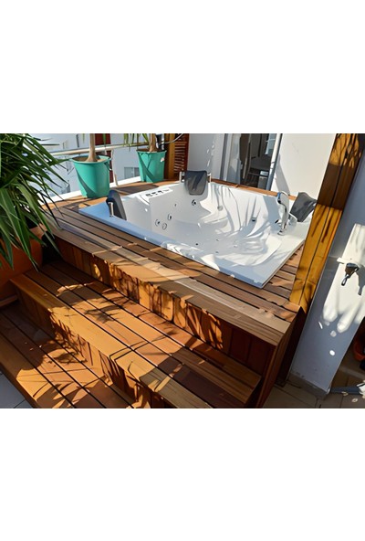 Kuntbay 200 x 200 H 65 4 Kişilik Jakuzi Kuntbay 200 x 200 H 65 4 Kişilik Jakuzi