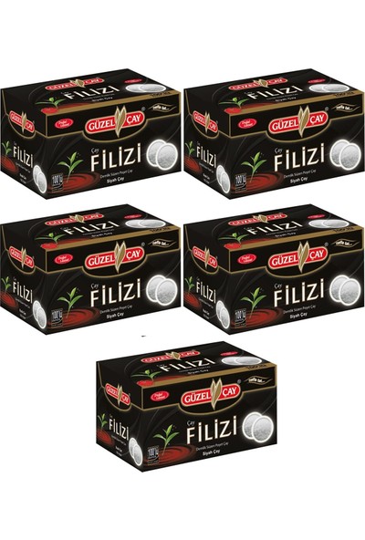 Güzel Çay Siyah Filiz Demlik Süzen Poşet Çay 3,2 gr 500'LÜ Paket (100’LÜ x 5 Paket) Güzel Çay Siyah Filiz Demlik Süzen Poşet Çay 3,2 gr 500'LÜ Paket (100’LÜ x 5 Paket)