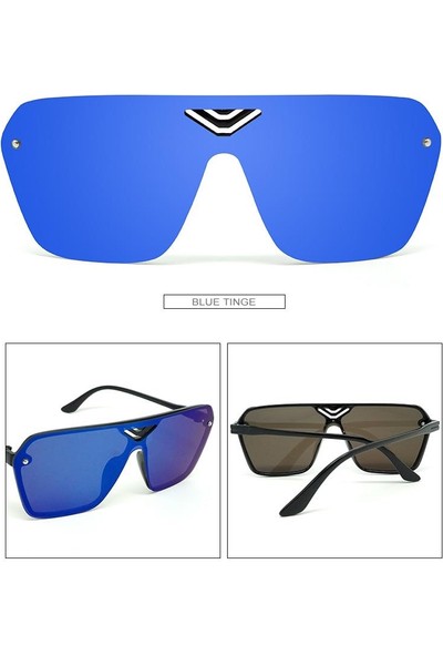 Outeye Uv 400 Uniseks Güneş Gözlüğü Mercury Aynalı Lens Sürüş Balık Outdoor Mavi Outeye Uv 400 Uniseks Güneş Gözlüğü Mercury Aynalı Lens Sürüş Balık Outdoor Mavi