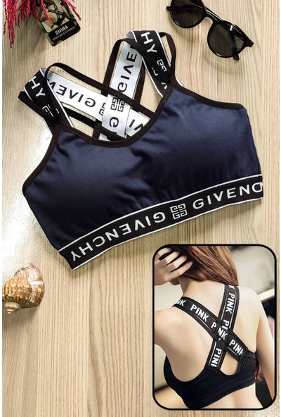 Shiba Lacivert Sırt Detaylı Yüksek Kaplı Spor Sütyeni Büstiyer % 100 Pamuk Shiba Lacivert Sırt Detaylı Yüksek Kaplı Spor Sütyeni Büstiyer % 100 Pamuk