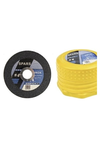 Spars Paslanmaz Inox Kesici Taş 115 X1MM - 100 Adet Kesme Taşı Spars Paslanmaz Inox Kesici Taş 115 X1MM - 100 Adet Kesme Taşı