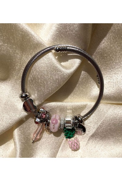 Çelik Pandora Kelepçe Bileklik Çelik Pandora Kelepçe Bileklik