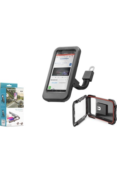 Hadron HDX8007 Telefon Tutacağı Motosiklet 6 Su Geçirmez Hadron HDX8007 Telefon Tutacağı Motosiklet 6 Su Geçirmez
