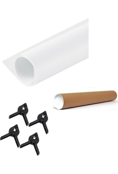 Ada Greenbox Ürün Çekim Fotoğraf Fonu Stüdyo Fonu Beyaz 150 x 100 cm - Özel Karton Tüp Ruloda + 4 Mandal Ada Greenbox Ürün Çekim Fotoğraf Fonu Stüdyo Fonu Beyaz 150 x 100 cm - Özel Karton Tüp Ruloda + 4 Mandal