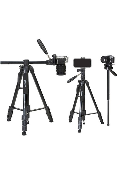 Jmary K2294 Porfesyonel Tripod Yatay Dikey Kullanım 164 cm - 74.5 cm - 44.5 cm Jmary K2294 Porfesyonel Tripod Yatay Dikey Kullanım 164 cm - 74.5 cm - 44.5 cm