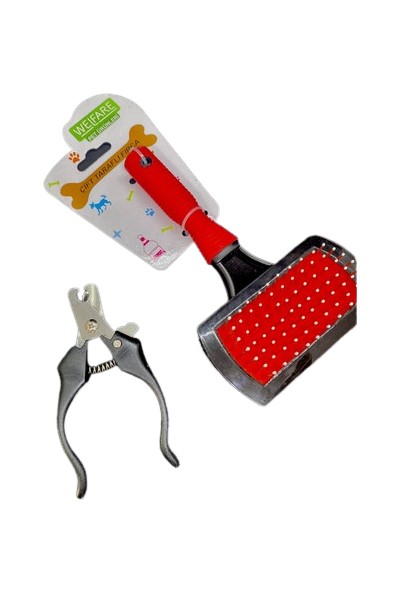 Rose Spring Kozmetik Çift Taraflı Kedi/köpek Tarağı & Kedi/köpek Lüx Tırnak Makası Rose Spring Kozmetik Çift Taraflı Kedi/köpek Tarağı & Kedi/köpek Lüx Tırnak Makası