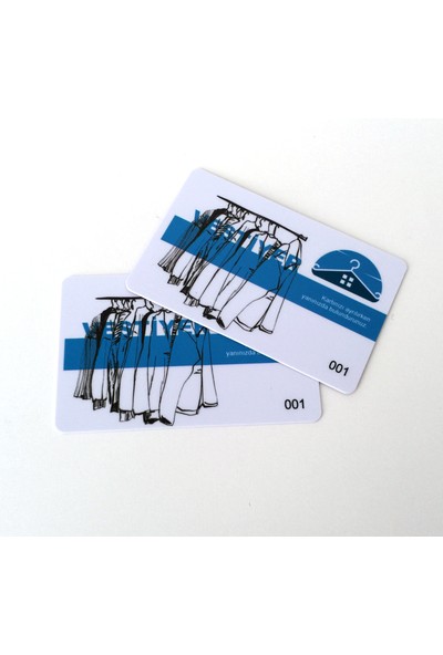 Part Vestiyer Kartı 20 Adet