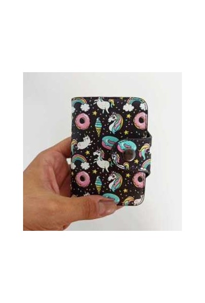 Makko Polo Unicorn Baskılı Kredi Kartlık Makko Polo Unicorn Baskılı Kredi Kartlık