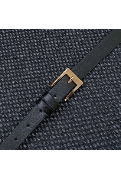 Milleniva Klasik Tokalı Kadın Deri Kemer