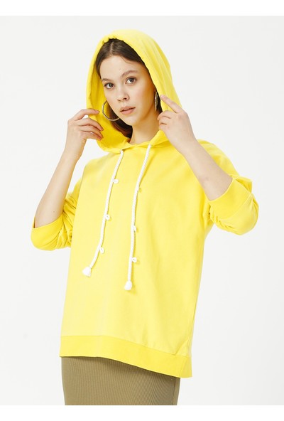 Limon Sarı Sweatshirt