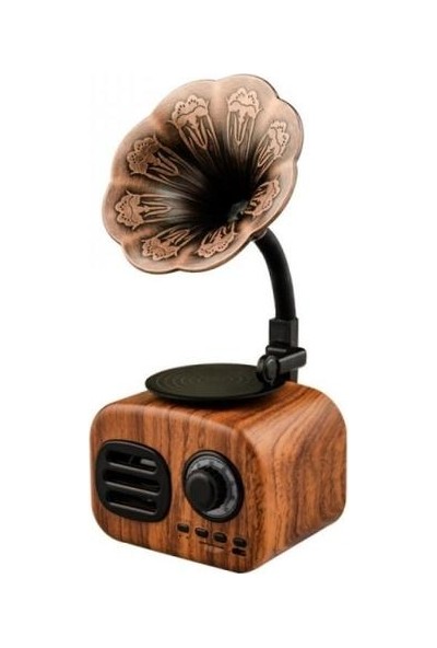 HTColtd Kablosuz Bluetooth Hoparlör Retro Vintage Gramofon Şekli Taşınabilir USB Arayüz Kartı Bluetooth Hoparlör Seyahat Ev Ofisi (Ahşap Tahıl) (Yurt Dışından) HTColtd Kablosuz Bluetooth Hoparlör Retro Vintage Gramofon Şekli Taşınabilir USB Arayüz Kartı Bluetooth Hoparlör Seyahat Ev Ofisi (Ahşap Tahıl) (Yurt Dışından)