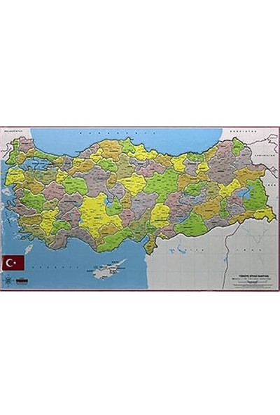 Karatay Türkiye Haritası Yap Boz 30X40