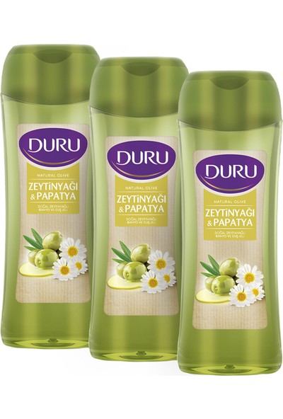 Duru Natural Olive Zeytinyağı & Papatya Duş Jeli 12 X 650 Ml