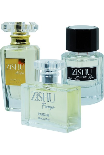 Zishu Beauty Zishu Afife - Man - Firuze Parfüm 3'lü Set Zishu Beauty Zishu Afife - Man - Firuze Parfüm 3'lü Set
