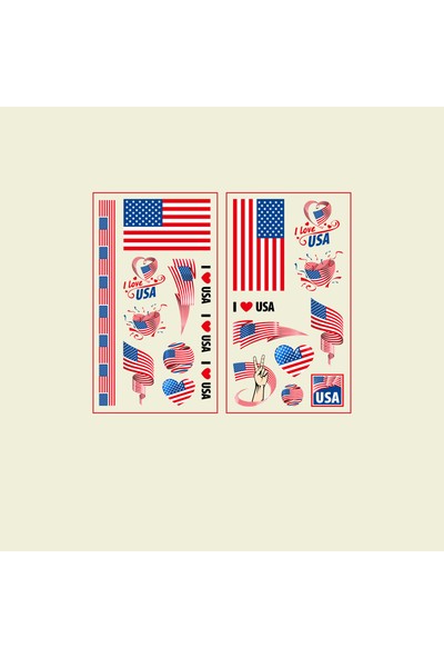 Aomu 12 cm Bayraklı Dünya Kupası Sticker Seti - Çok Renkli (Yurt Dışından) Aomu 12 cm Bayraklı Dünya Kupası Sticker Seti - Çok Renkli (Yurt Dışından)