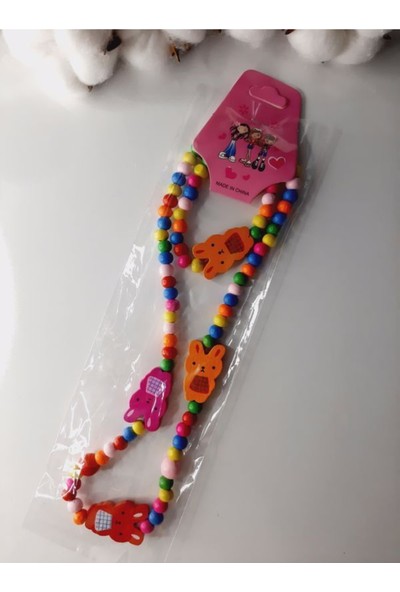 Çocuk Kolye Bileklik Set Toka