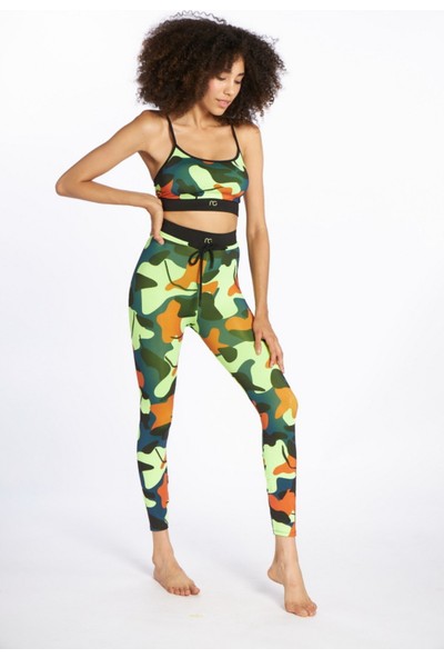 No Gossıp NGAWL21002 Beli Kemerli Kordonlu Tayt