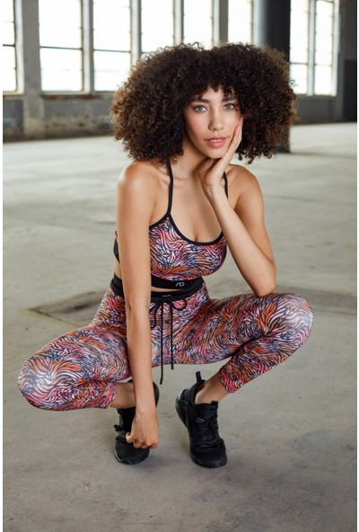 No Gossıp NGAWL21002 Beli Kemerli Kordonlu Tayt