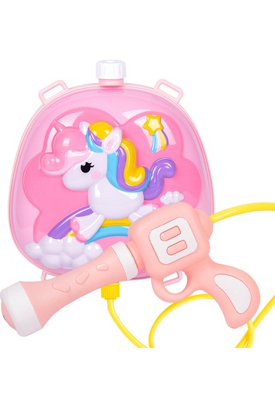 Turqusio Çocuk Sırt Çantası Su Tabancası Açık Plaj Oyuncakları 2500 ml. (Yurt Dışından)