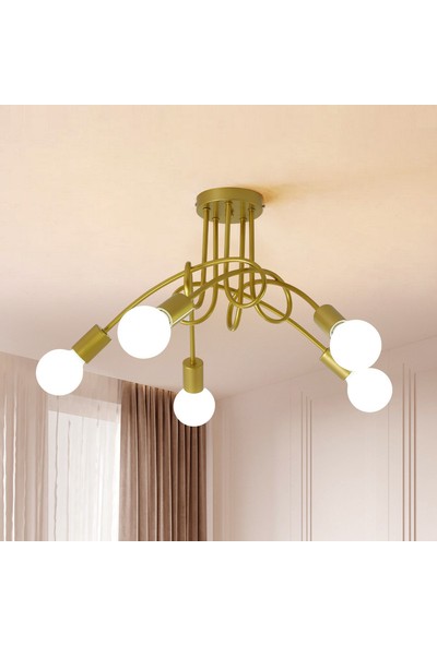 Goeco 5 Lamba Endüstriyel 40W Metal Tavan Aydınlatma Armatürü Retro Sarkıt Aydınlatma Armatürü Mutfak Koridor Yemek Odası (Yurt Dışından) Goeco 5 Lamba Endüstriyel 40W Metal Tavan Aydınlatma Armatürü Retro Sarkıt Aydınlatma Armatürü Mutfak Koridor Yemek Odası (Yurt Dışından)