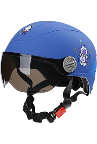 Turqusio Dört Sezon Universal Elektrikli Çocuk Araba Kaskı (Yurt Dışından)