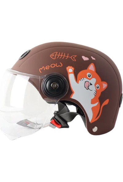 Turqusio Dört Sezon Universal Elektrikli Çocuk Araba Kaskı (Yurt Dışından)