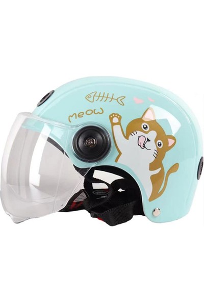 Turqusio Dört Sezon Universal Elektrikli Çocuk Araba Kaskı (Yurt Dışından)