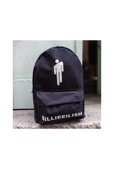 Makko Polo Billie Eilish Baskılı Sırt Çantası Makko Polo Billie Eilish Baskılı Sırt Çantası