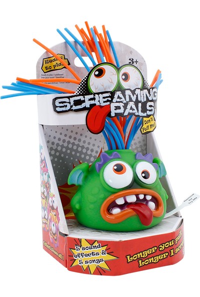 Silverlit Screaming Pals Bağıran Canavarlar - Yeşil Silverlit Screaming Pals Bağıran Canavarlar - Yeşil