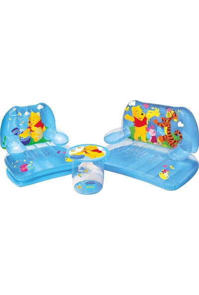Şişme Tabureli Çocuk Koltuk Set Şişme Tabureli Çocuk Koltuk Set