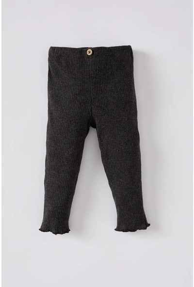 DeFacto Kız Bebek Regular Fit Tayt Y0991A222AU