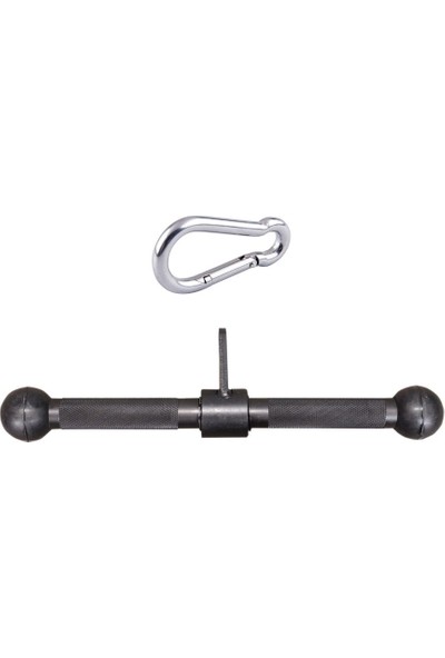 Xjim Profesyonel Lat Triceps Bar 30 cm Siyah Kanca Hediyeli Xjim Profesyonel Lat Triceps Bar 30 cm Siyah Kanca Hediyeli