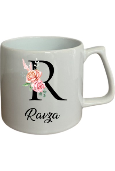 Berra Store Kişiye Özel Alfabe Efsane Çay Fincanı Berra Store Kişiye Özel Alfabe Efsane Çay Fincanı